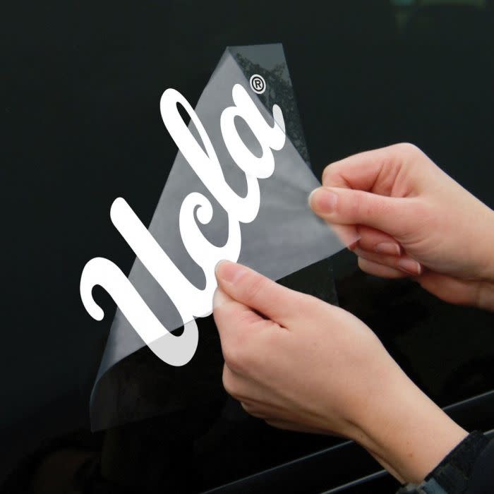 UCLA Script Perfect Cut Decal 8x8 - Campus Store
