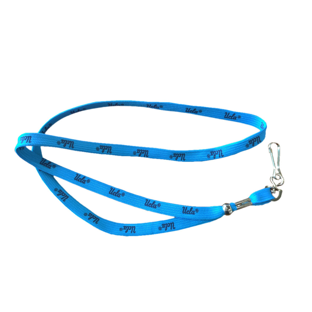 UCLA Script 3/8 Lace Lanyard Collegiate Blue - Campus Store