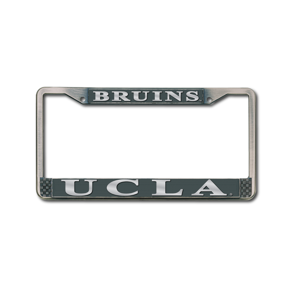 UCLA Bruins License Plate Frame Antique Pewter - Campus Store