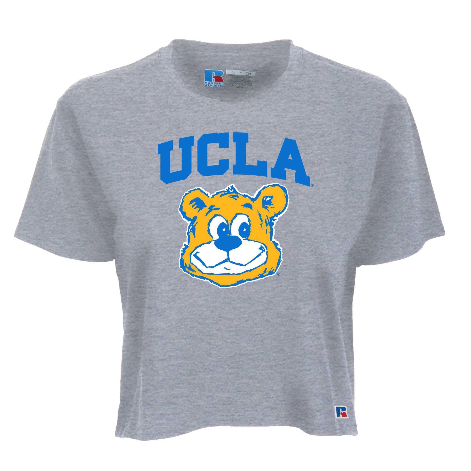 Ucla Vintage Joe Bear Crop Top Oxford - Campus Store