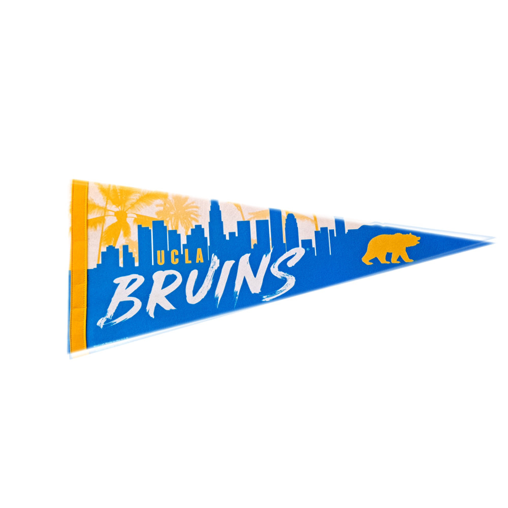 UCLA Block & B Pennant 12x30 - Campus Store