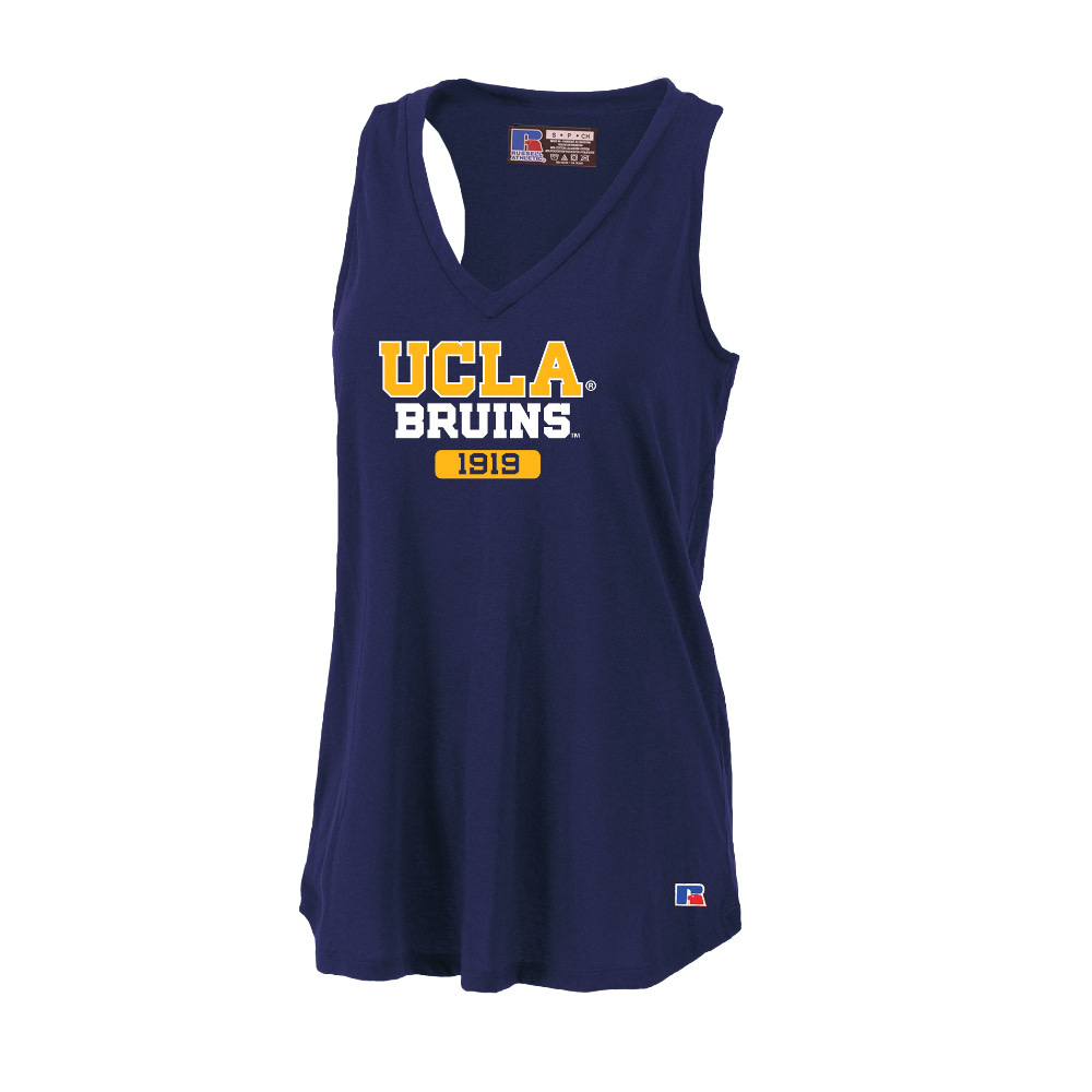 UCLA Bruins 1919 At Ease Tank Navy - Campus Store