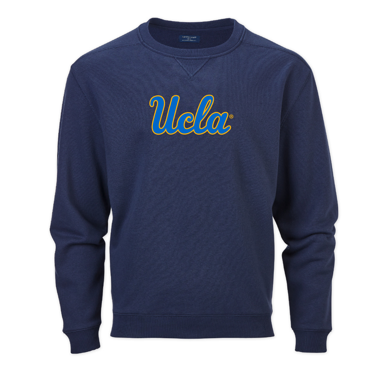 UCLA Script Fleece Crew Navy - Campus Store