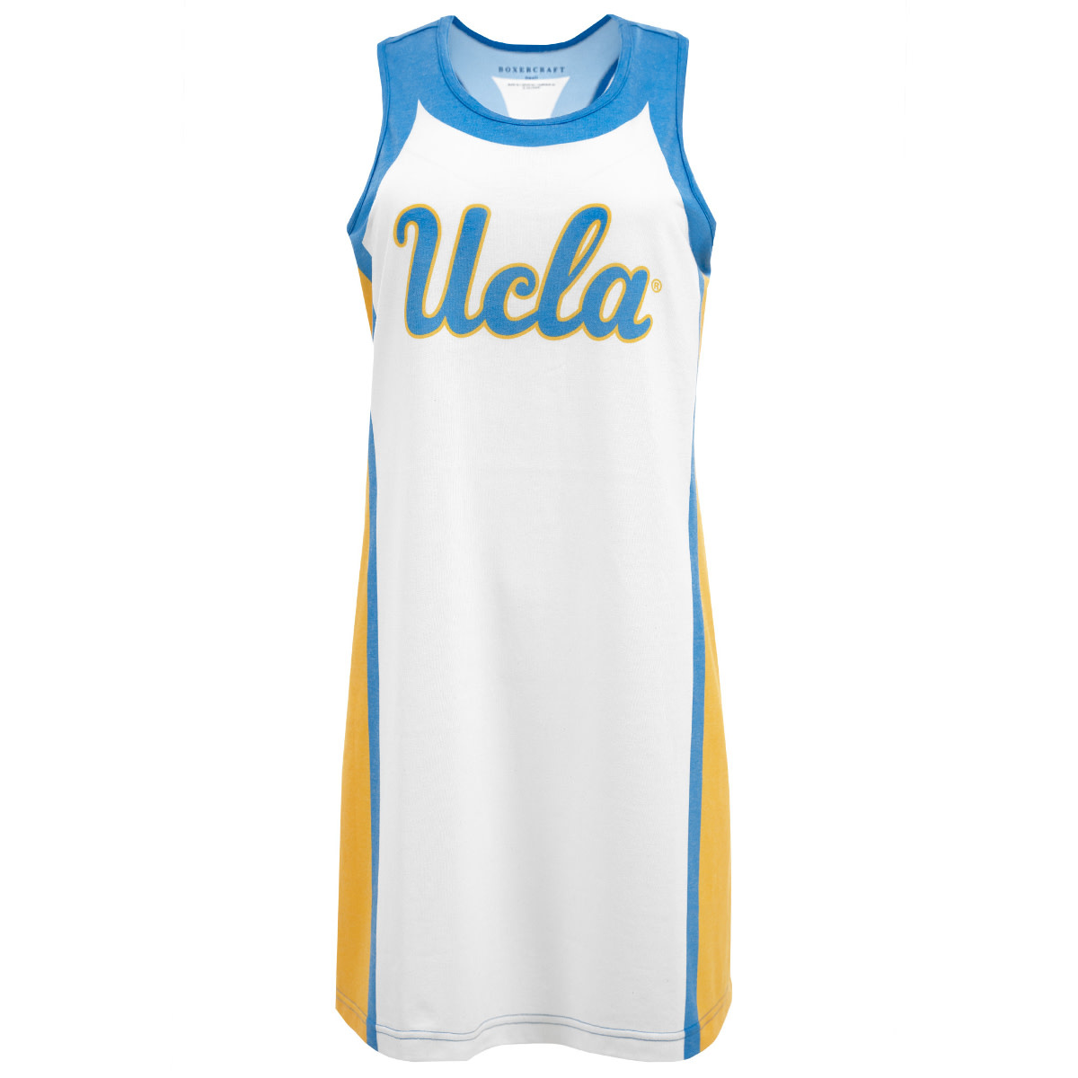 UCLA Ladies Subimated Tank Dress White - Campus Store