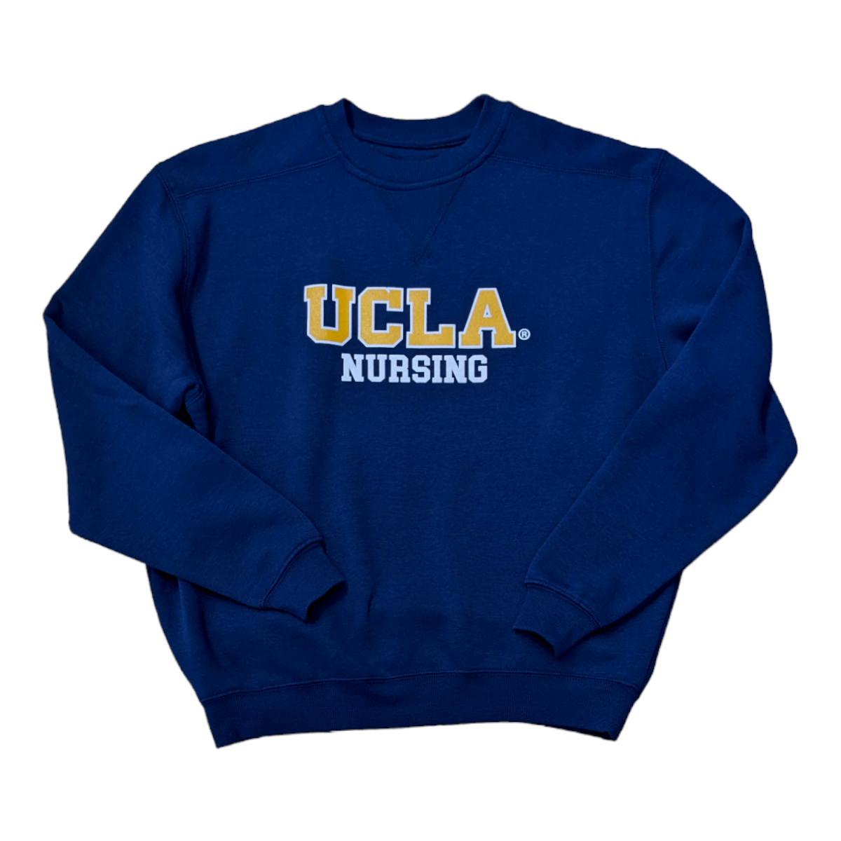 UCLA Nursing Fleece Crew Navy - Campus Store