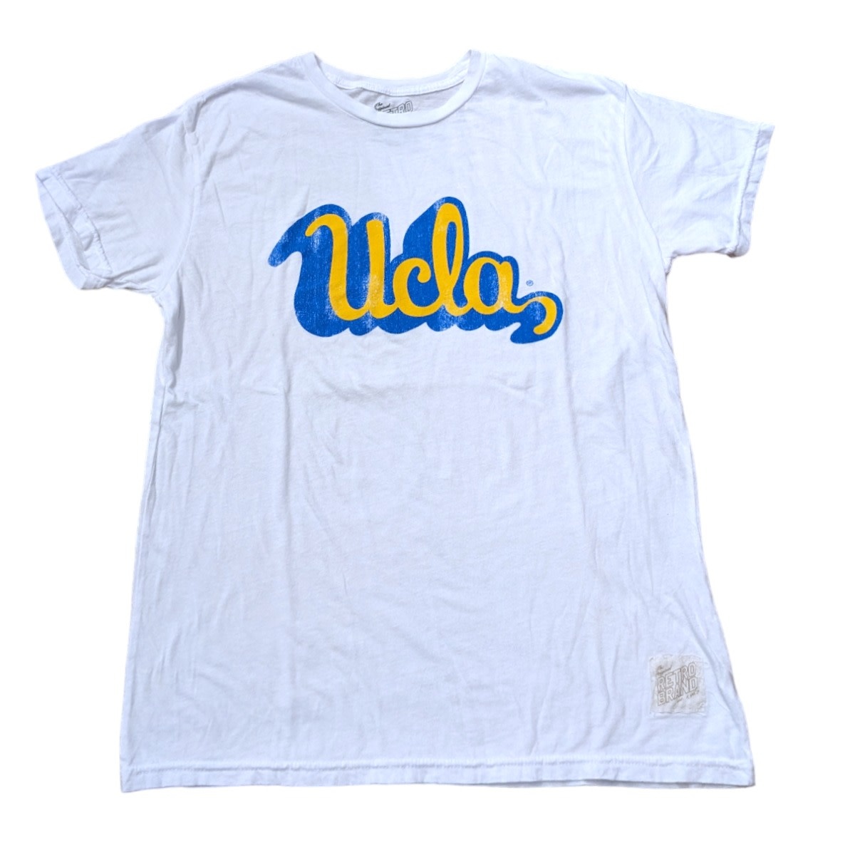 UCLA Script Retro White Tee - Campus Store