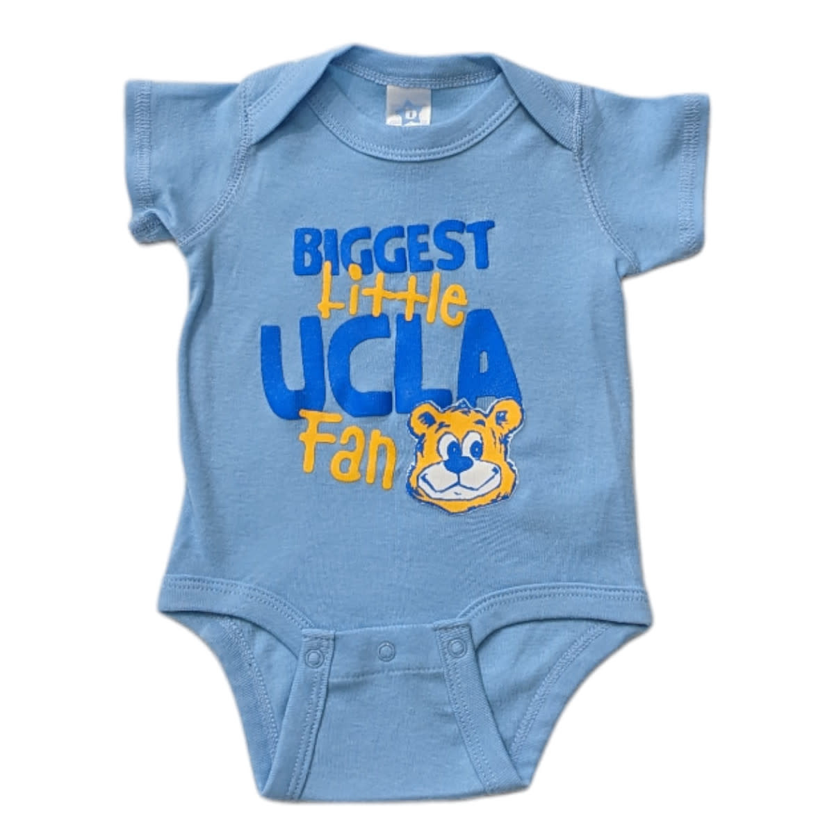 UCLA Joe Bear Light Blue Infant Bodysuit - Campus Store