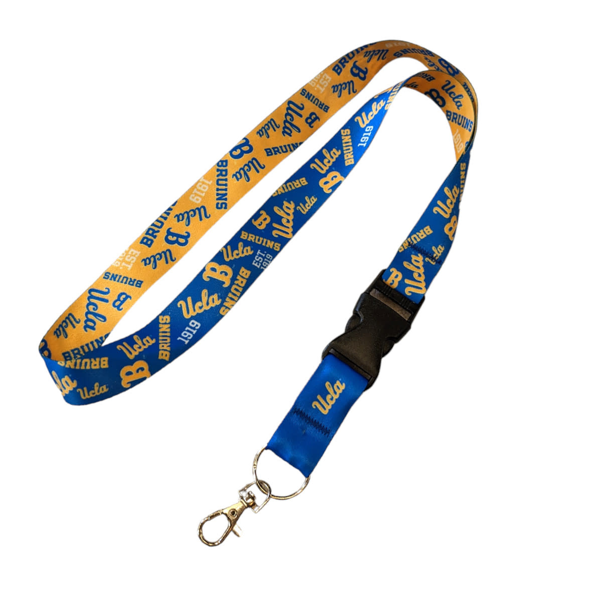 UCLA Bruins 1919 B Reversible Lanyard with Detachable Buckle - Campus Store