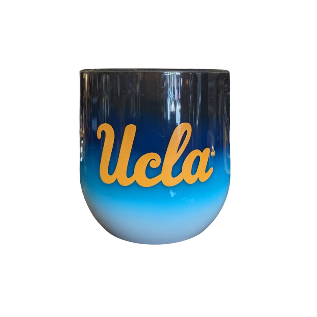 UCLA Midnight Sillicone Wine Cup - Campus Store
