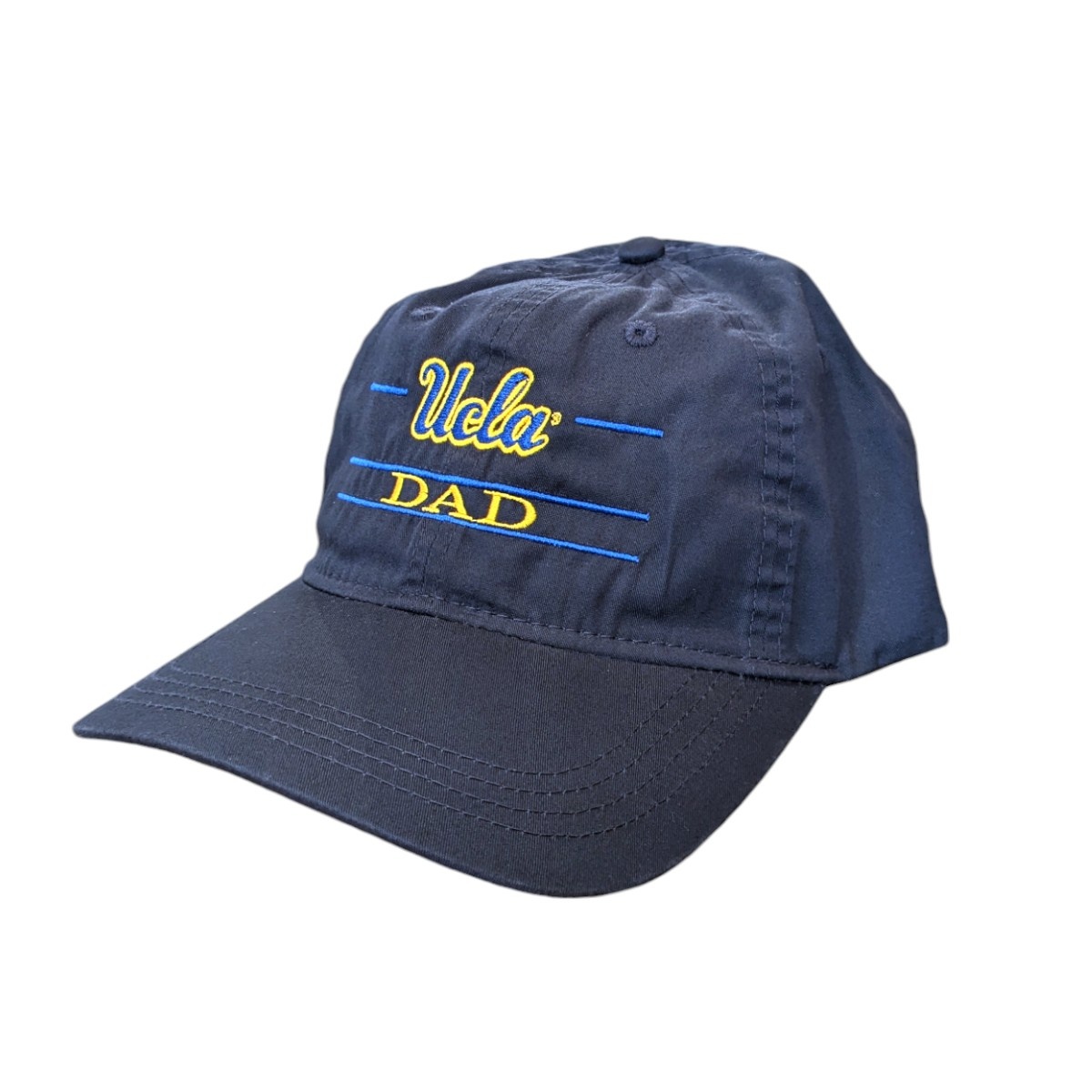 UCLA Script Dad Ultra Fit Navy Cap - Campus Store