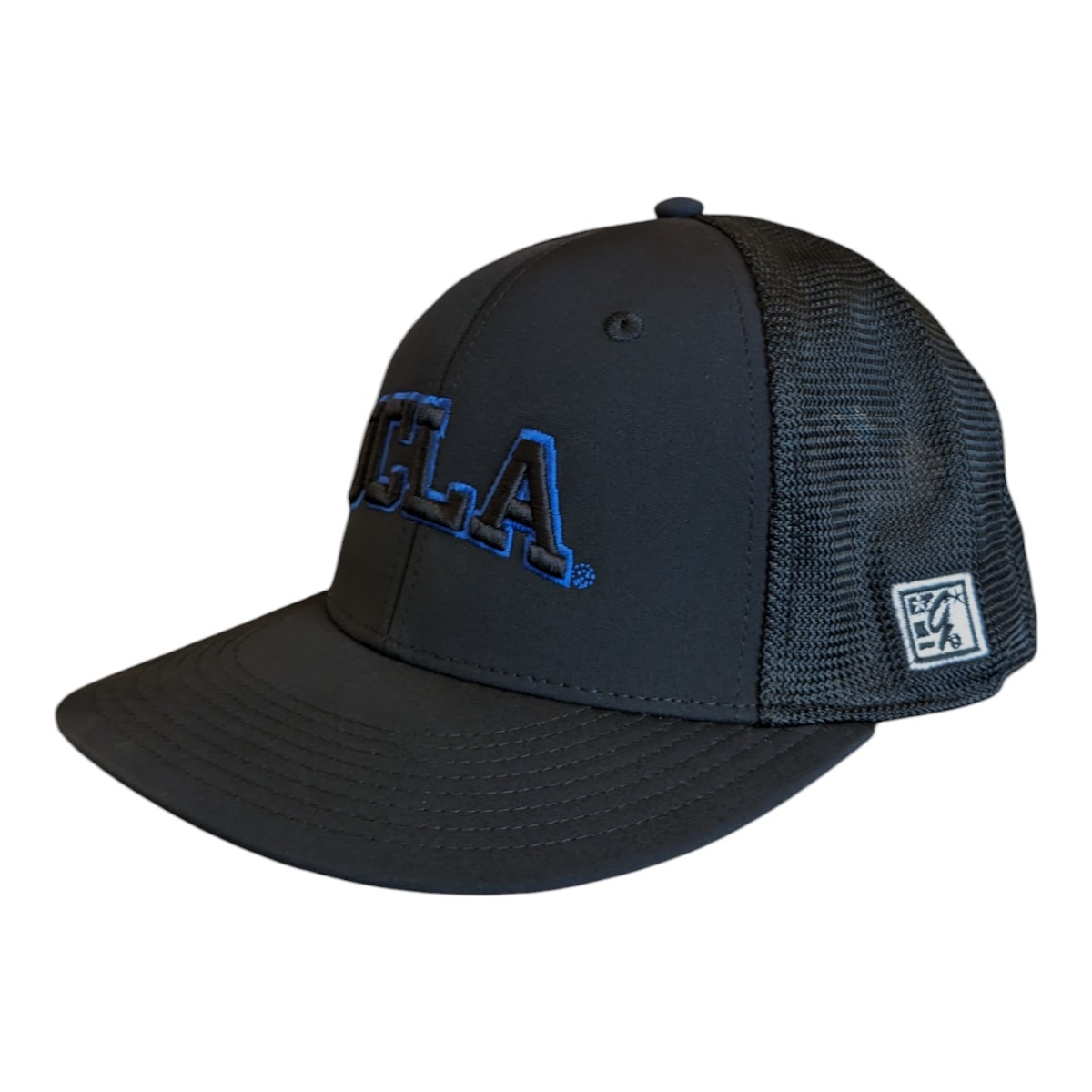 UCLA Neon Dimond Mesh Hat Black - Campus Store