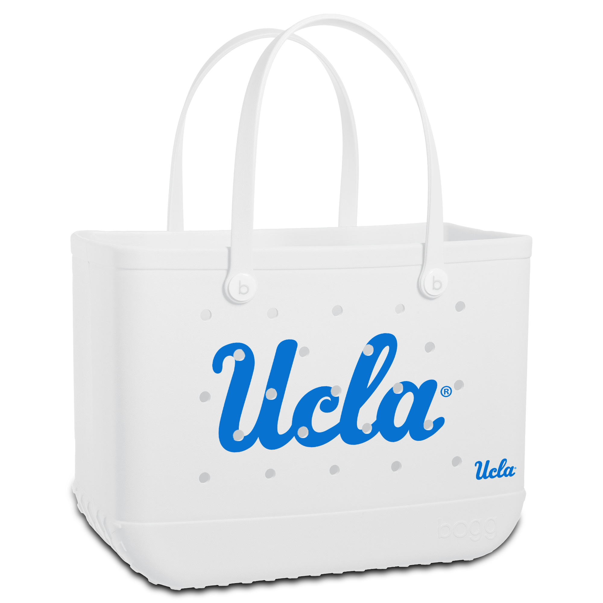 UCLA Script Bogg Bag White - Campus Store