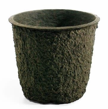 Western Pulp 10"X10" Round Pot 2.55Gal - Wagon Wheel