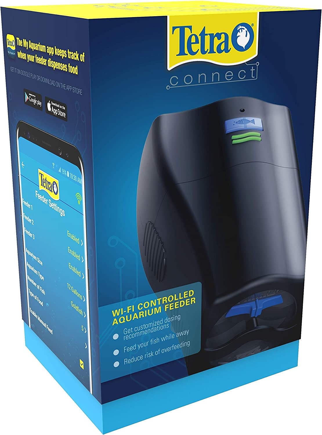 SPECTRUM BRANDS - TETRA Tetra Connect Aquarium Feeder - Wagon Wheel