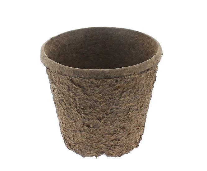 Western Pulp Pot 9"X9" Round Pot - Wagon Wheel