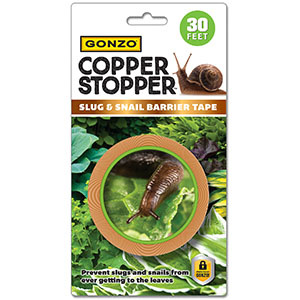 Gonzo Copper Stopper Slug & Snail Copper Tape - Wagon Wheel