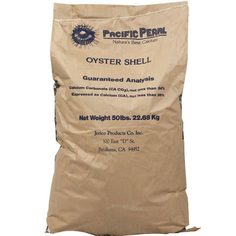 Oyster shell 50 lb - Wagon Wheel