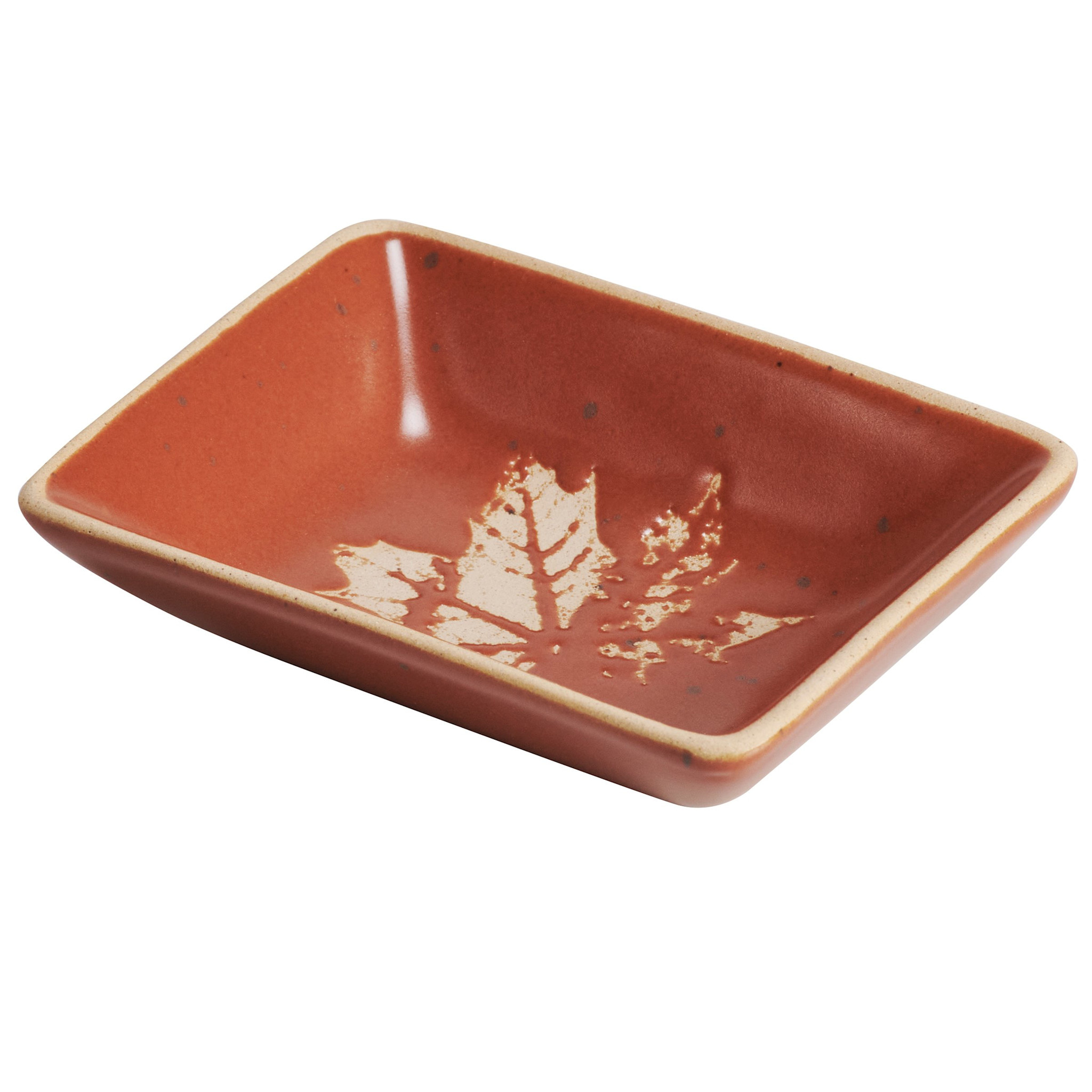 Fall Leaves Mini Tray - Wagon Wheel