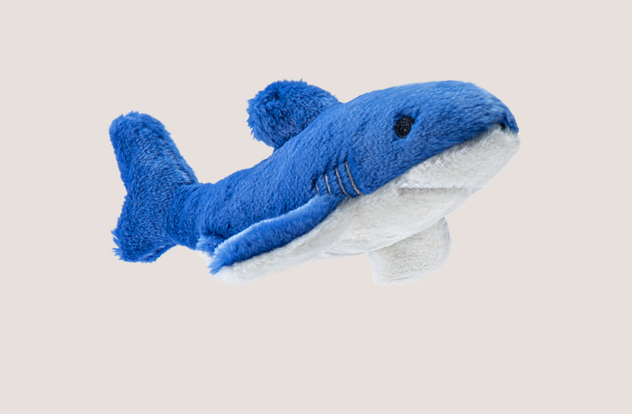 Fluff & Tuff Baby Bruce Shark - Molly's Healthy Pet Food Market