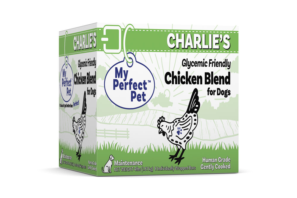 My Perfect Pet Charlie’s Glycemic Friendly Chicken Blend 4lb - Molly's ...