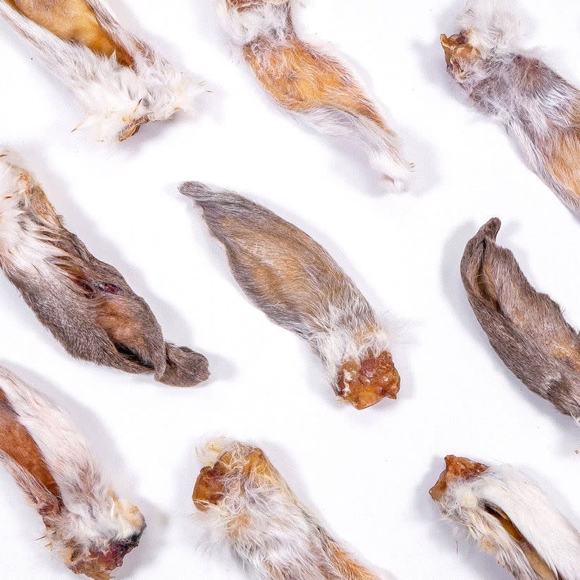 Dehydrated Rabbit Ears - Molly's Healthy Pet Food Market
