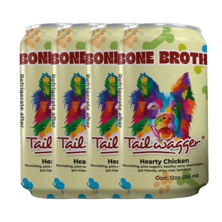 Tail Waggers Hearty Chicken Bone Broth - Molly's Healthy Pet Food Market