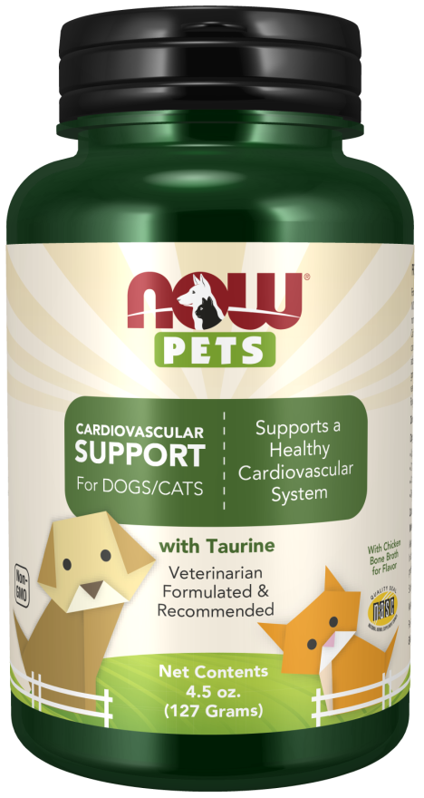 NOW Cardiovascular Support for Dogs & Cats Powder 4.5oz - Molly's ...
