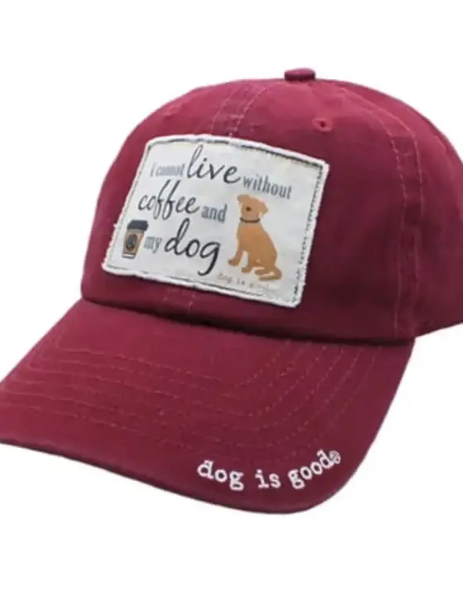 I Cannot Live without Coffee Hat - Molly's Healthy Pet Food Market