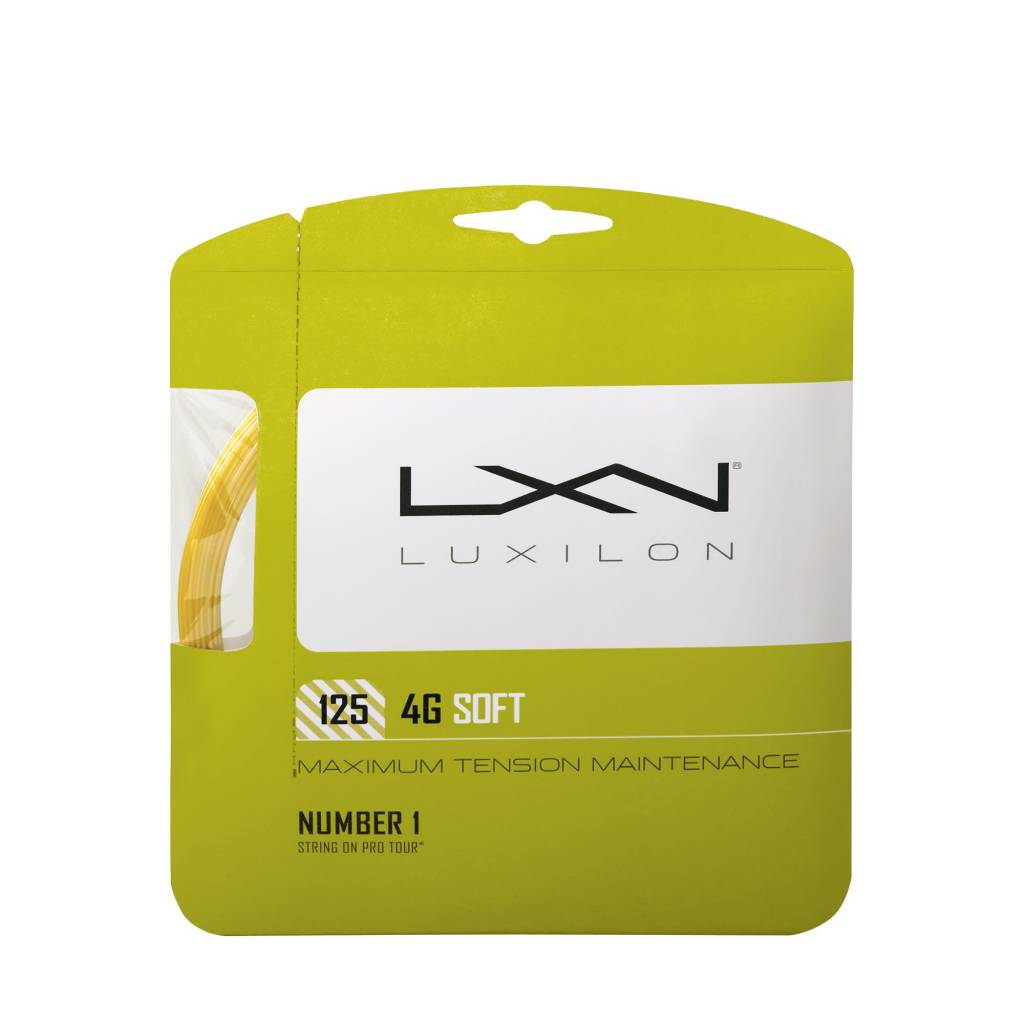 Luxilon 4G Soft 125 String Set - Cayman Sports - Tennis Badminton ...