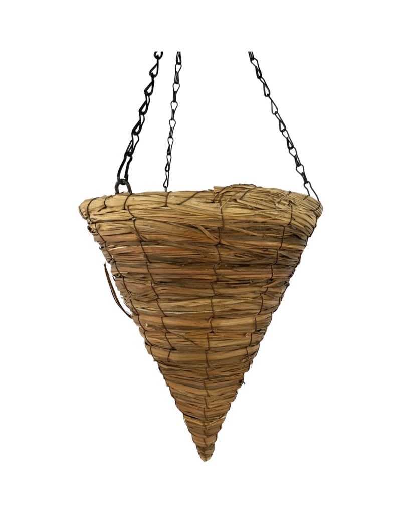 SuperMoss Wood Woven Cone 12 Inch - The Garden Corner