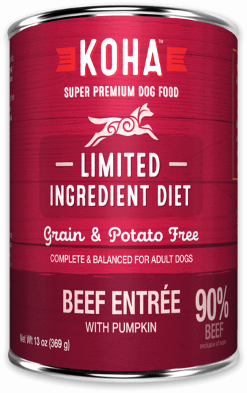 KOHA GF LID Beef Dog Can 13oz - St Petersbark