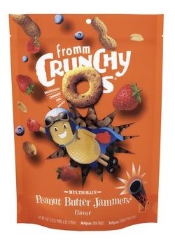 FROMM Crunchy O's PB Jammies Treats Dog 6oz - St Petersbark, LLC