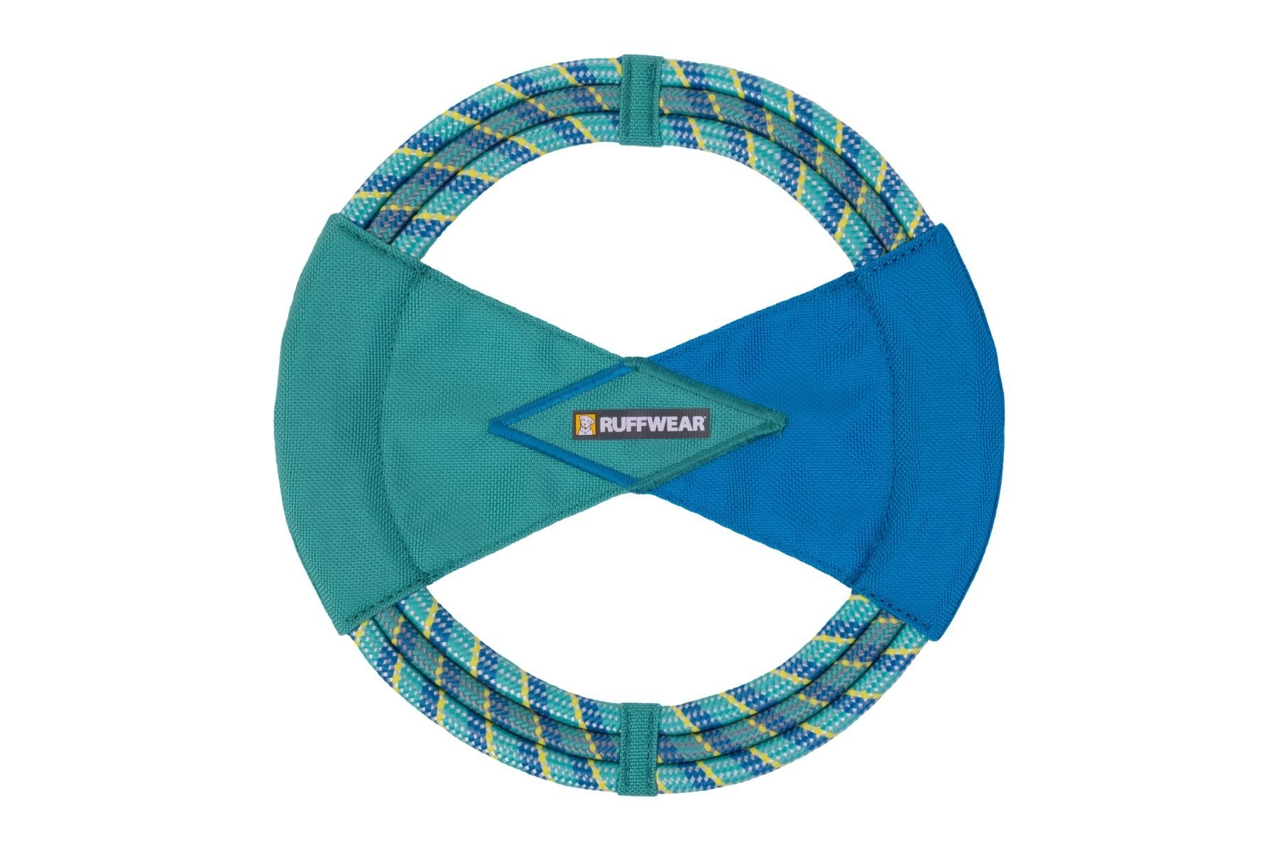 RUFFWEAR Pacific Ring Aurora Teal Dog Toy - St Petersbark