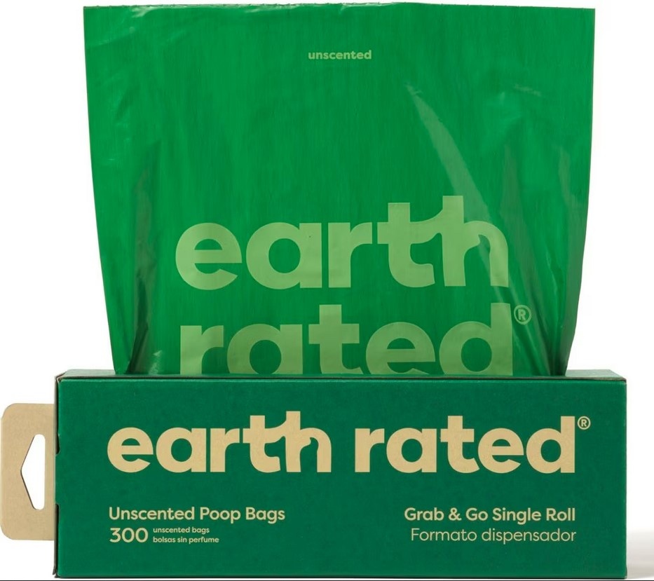 EARTH RATED Poop Bags Value Pack Unscented 1-300ct - St Petersbark, LLC
