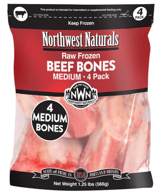 NWN Frozen Medium Bones 3-5" 1.25# - St Petersbark, LLC