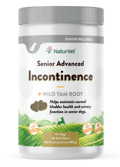 NATURVET Senior Incontinence Dog 60ct - St Petersbark