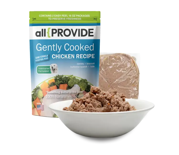 ALL PROVIDE Frozen Gently Cooked Chicken 2# Dog *Special Order* - St ...