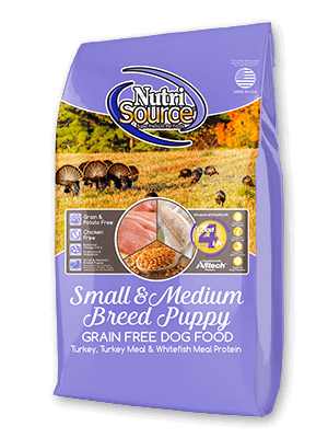 Nutrisource NUTRISOURCE GF Sm & Med Breed Puppy Dog 26# - St Petersbark