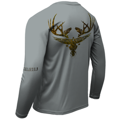 Kids Grey & Swampskin Camo Dri Fit - Limit Out Supply Co.