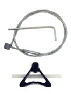 Straddle Cable Bridge Blk - The Bike Place