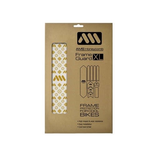 ALL MOUNTAIN STYLE AMS XL EXTRA FRAME PROTECTION WRAP COUTURE / GOLD ...
