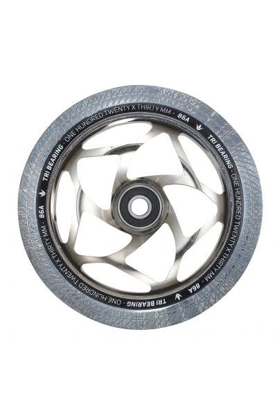 ENVY Envy 120mm X 30mm Wheel Chrome/Clear - The Bike Place