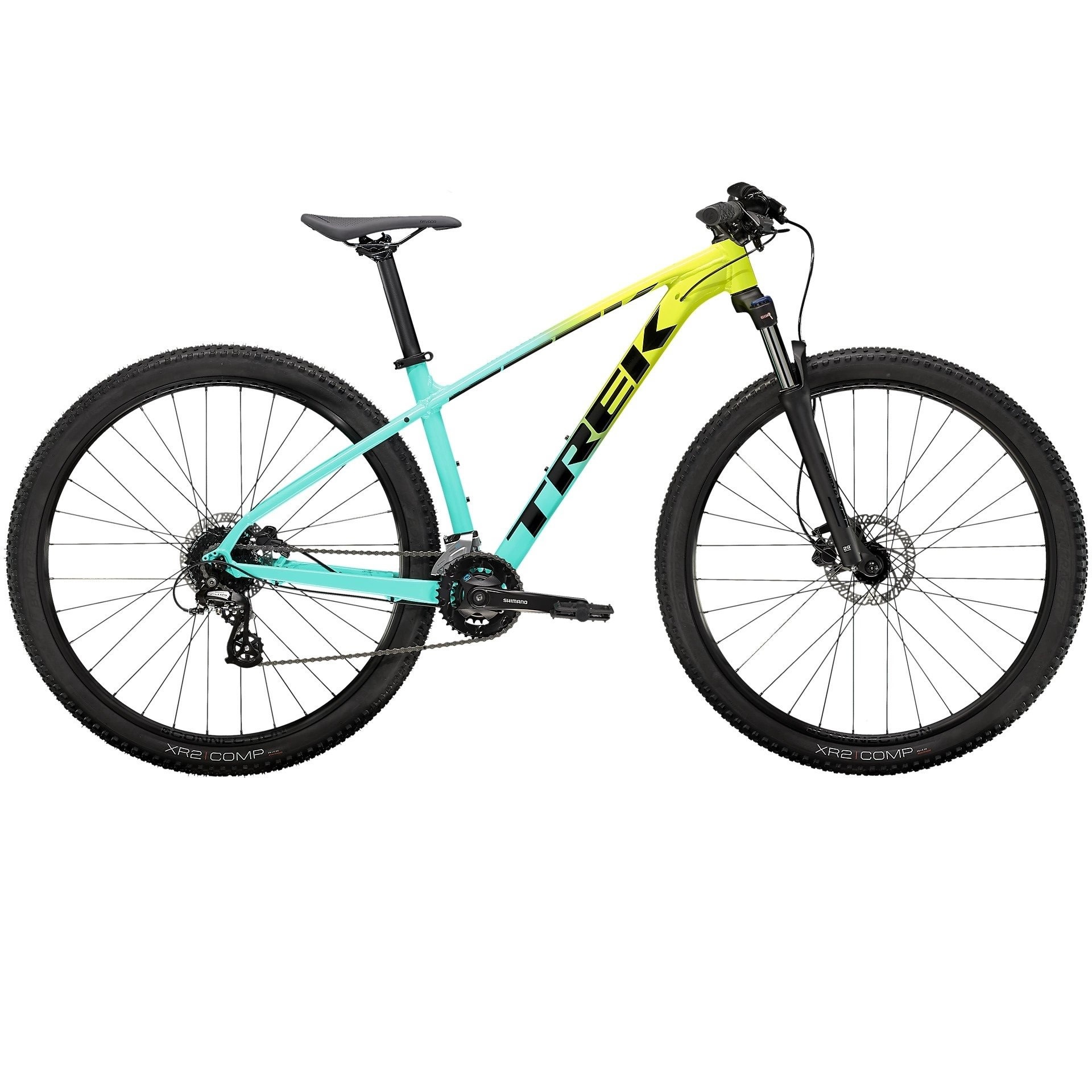 2023 Trek Marlin 5 Gen 2 Volt to Miami Green Fade - The Bike Place