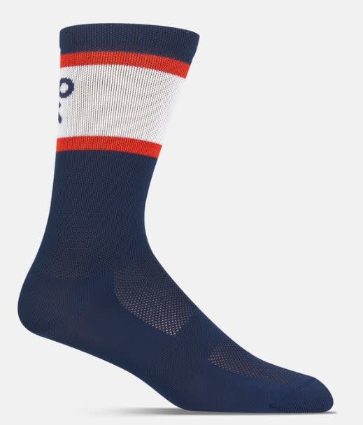 Giro Socks Comp Racer High Rise Heatwave - Midnight Retro - The Bike Place