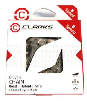 Clarks Chain 8 Speed 116L Brown with Connect Link - The Bike Place