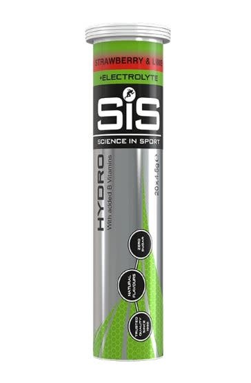 SiS GO Hydro Tablet 20 x 4g Strawberry Lime - The Bike Place