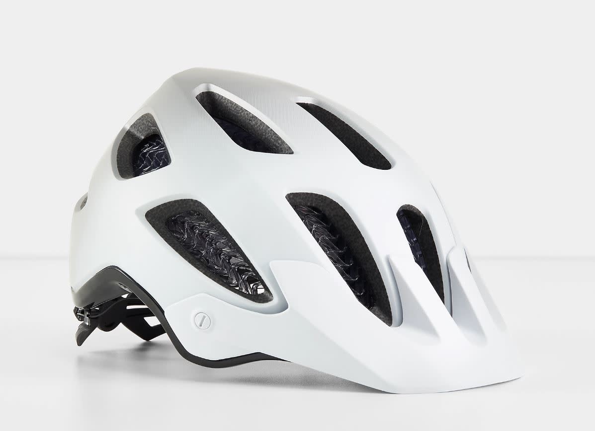 Trek Rally WaveCel Mountain Bike Helmet White The Bike Place