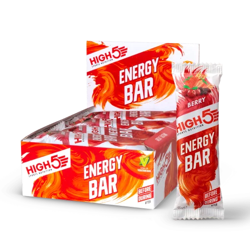 HIGH5 Energy Bar 55g Berry (Each) - The Bike Place