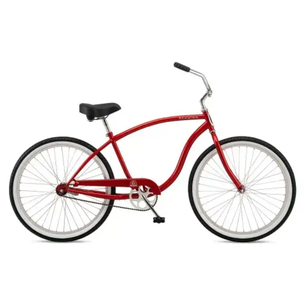 26 Schwinn S1 Men s Cruiser Red The Bike Place