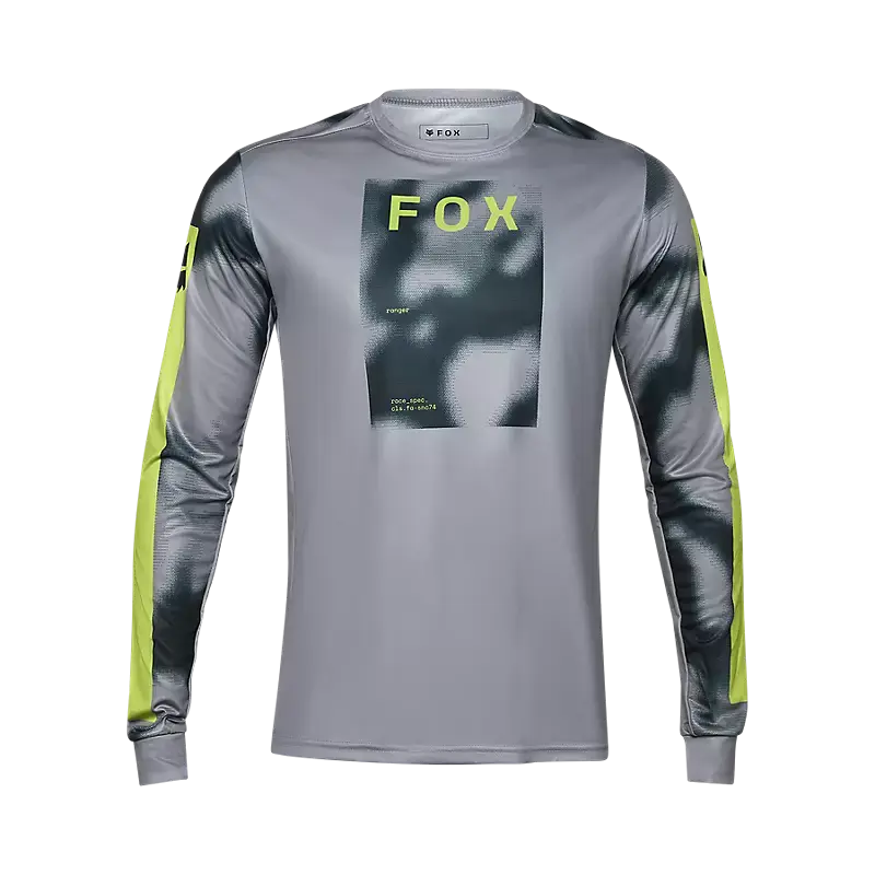 Fox Ranger Taunt Long Sleeve Jersey Steel Grey L